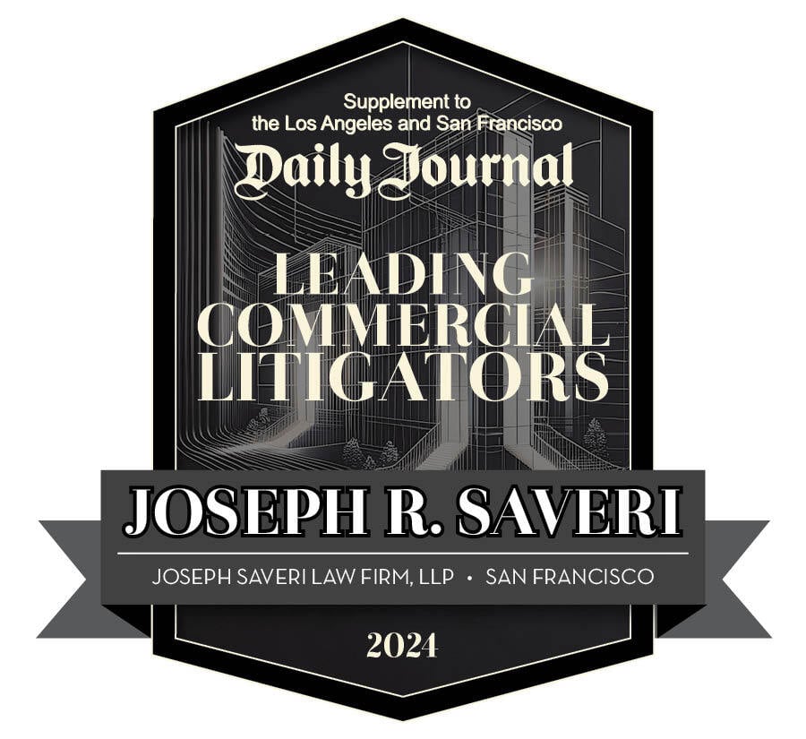 Joseph R. Saveri Profile - Joseph Saveri Law Firm